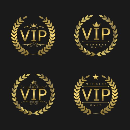Vip Golden Star Vector Images (over 2,100)