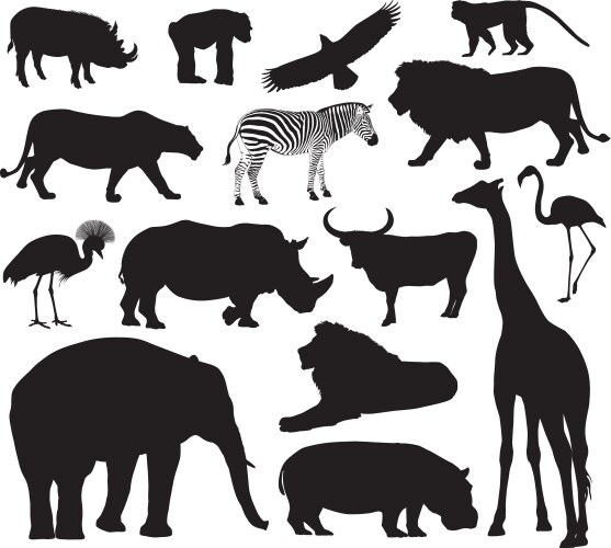 Animals Outlines Vector Images (over 390,000)
