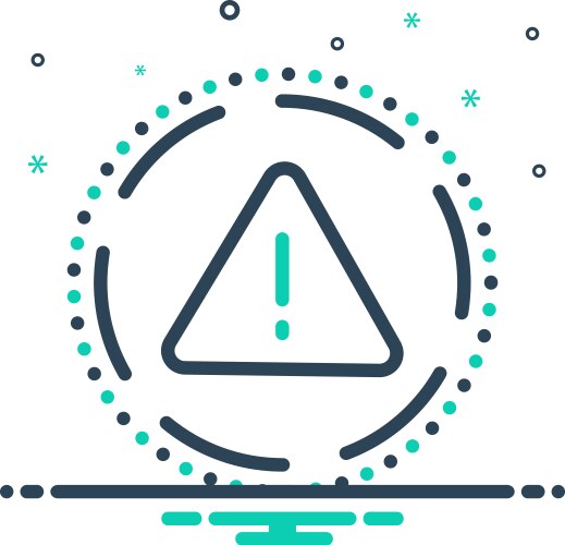 Ocean warning Royalty Free Vector Image - VectorStock