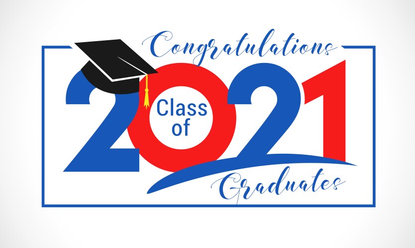 Graduation logo designs Royalty Free Vector Image