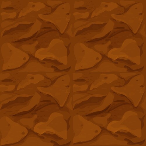 Sand texture seamless background in cartoon style Vector Image