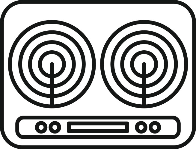 Induction Cooker Logo Induction Icon Photos And Images & Pictures