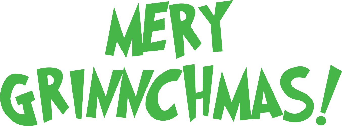 Grinch SVG - Grinchmas Christmas – Royalty-Free Vector | VectorStock
