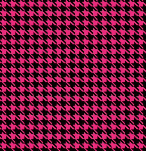 Retro red and black houndstooth pattern Royalty Free Vector