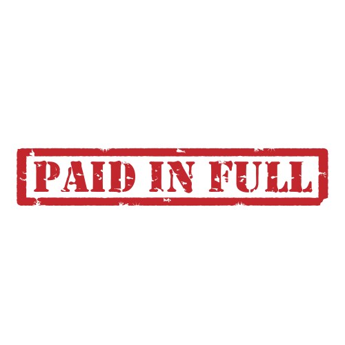 Paid in Full Vector Images (over 490)