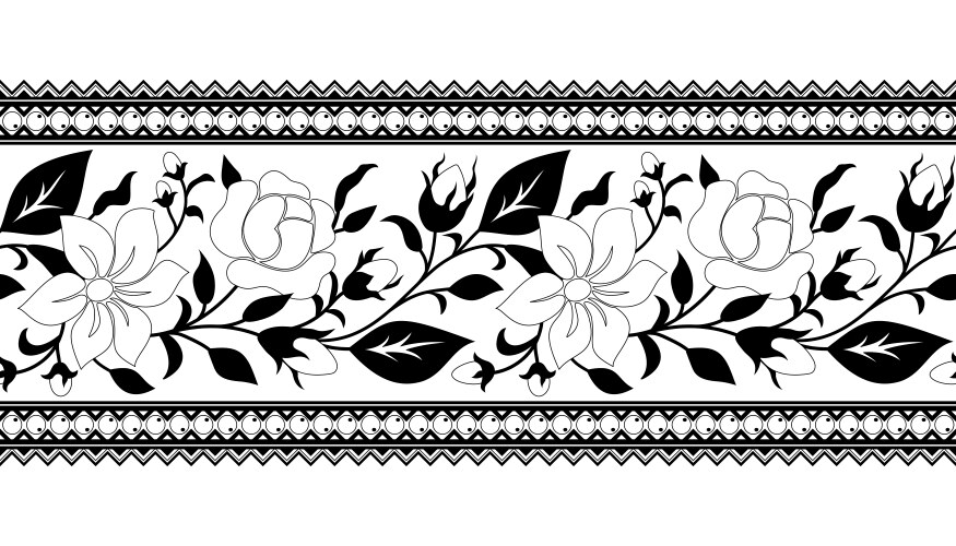 Adult Coloring Page Border Vector Images (over 1,200)