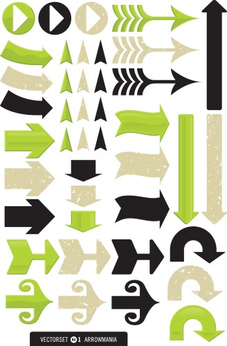 Fancy Arrows Vector Images (over 500)