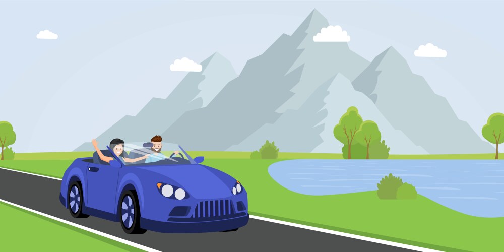 Cartoon Road Trip Vector Images (over 14,000)