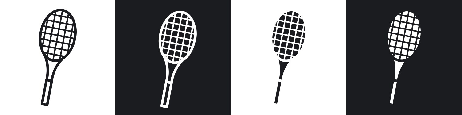 Padel Tennis Icon Vector Images (over 170)