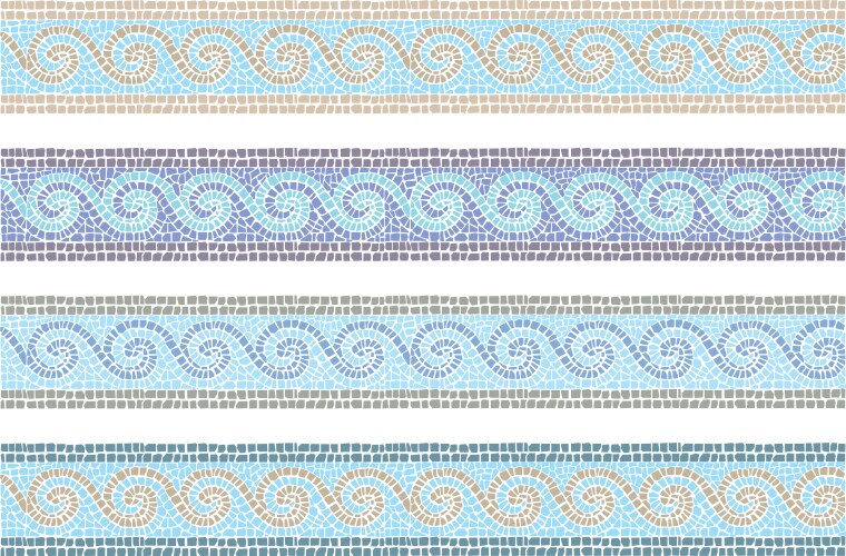 Paisley seamless pattern ornamental border Vector Image