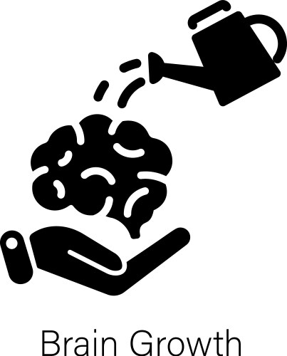 Strong brain Royalty Free Vector Image - VectorStock