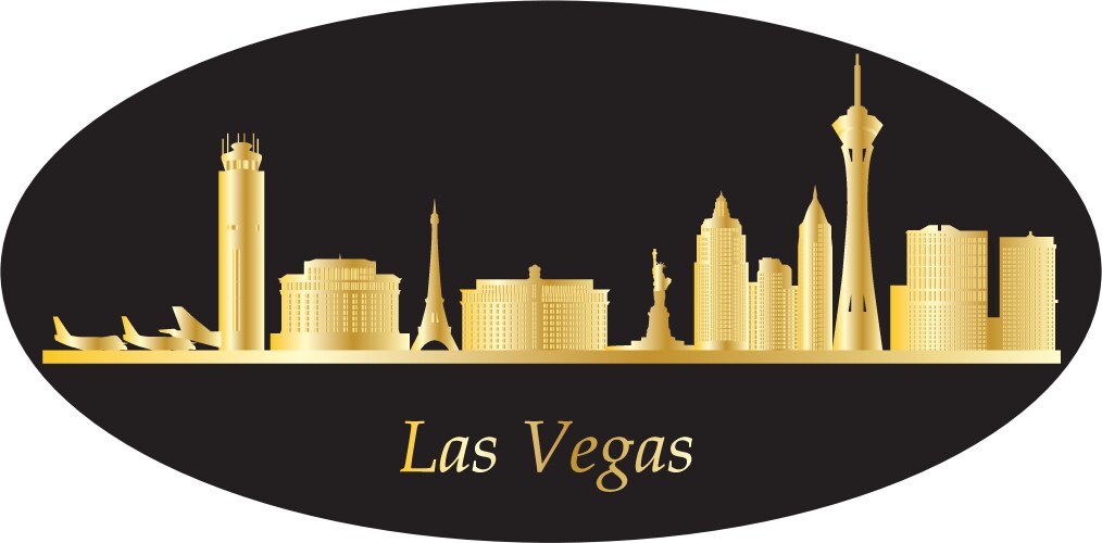 Las Vegas Skyline Outline Vector Images (89)