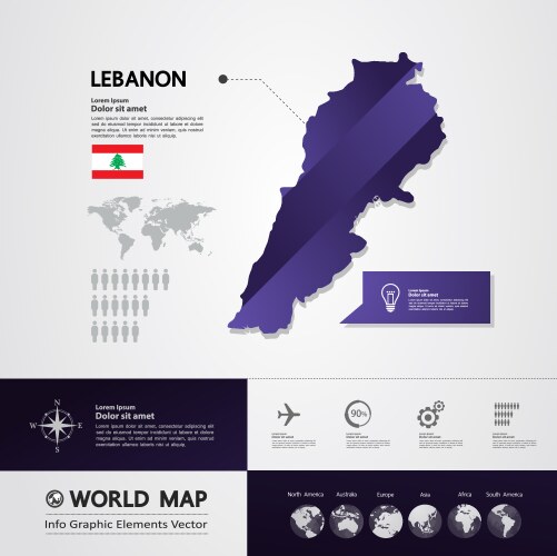 Lebanon Map Vector Images (over 1,500)
