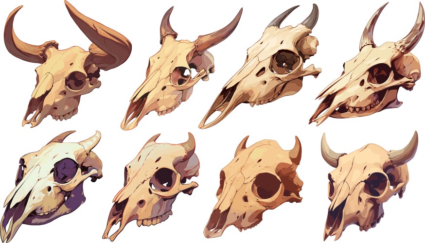Animal Skull Vector Images (over 30,000)