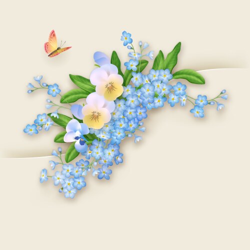Forget Me not Vector Images (over 2,300)