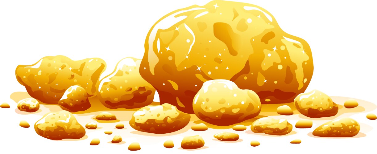 Gold Nugget Clipart