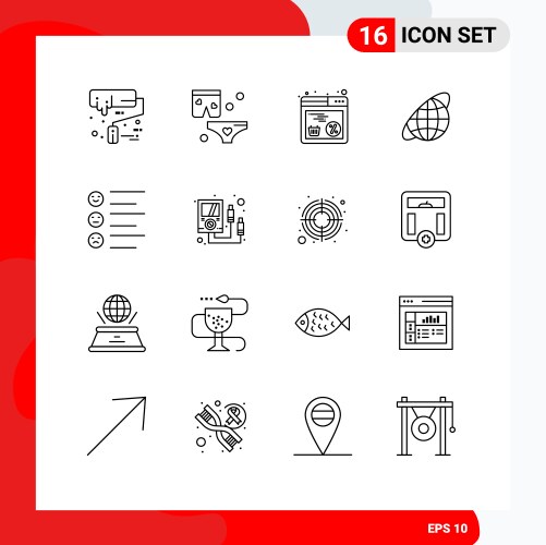Target Emoji Goal Vector Images (over 150)