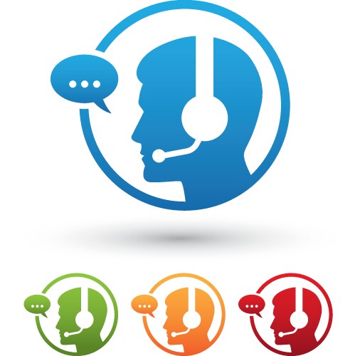 Teamwork support flower logo Royalty Free Vector Image