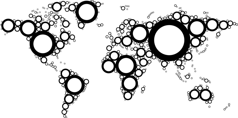 World Map Circle Vector Images (over 45,000)