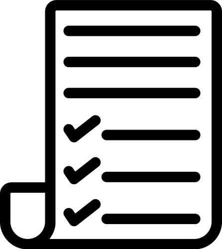 Checklist Royalty Free Vector Image - VectorStock