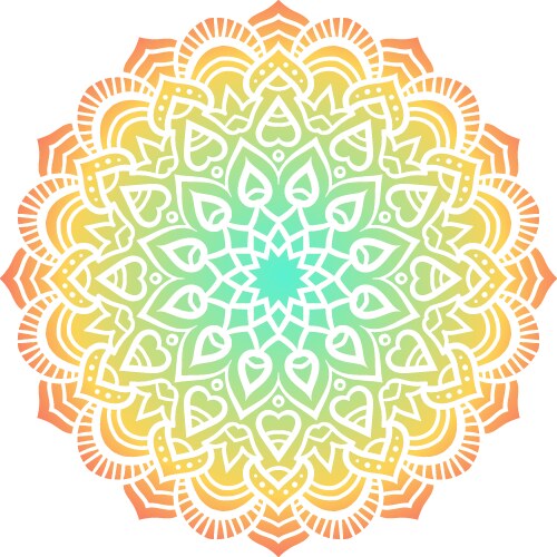 Mandala Royalty Free Vector Image - VectorStock