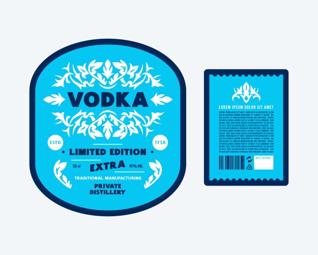 Vodka Label Vector Images (over 5,800)