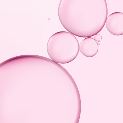 Realistic dripping beauty and cosmetics clear gel Vector Image