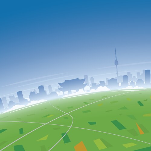 Seoul Skyline Vector Images (over 500)