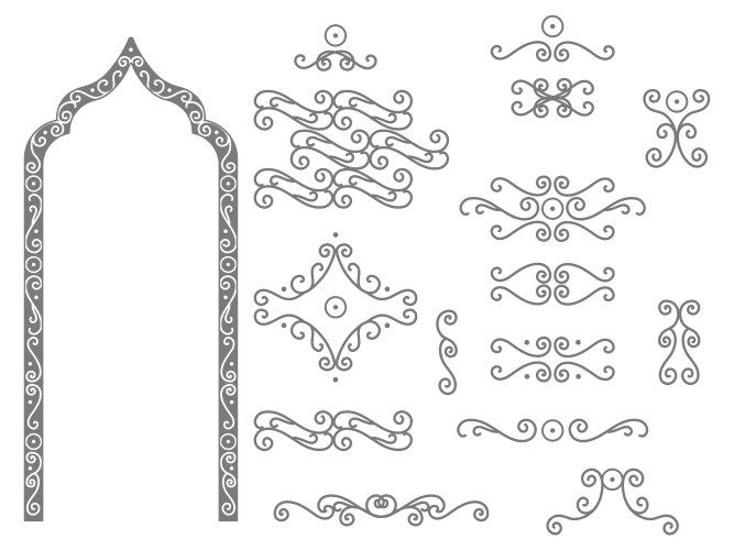 Arch Border Vector Images (over 3,800)