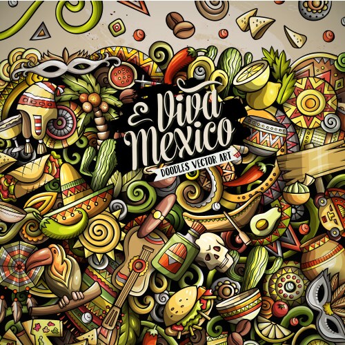 Latin america cartoon Royalty Free Vector Image