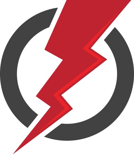 Boosty logo red icon Royalty Free Vector Image