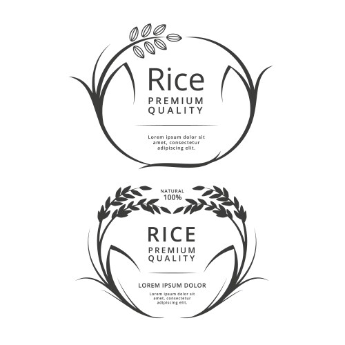 Rice Logo Vector Images (over 15,000)