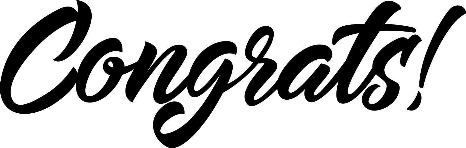 Congrats graduation congratulations at school Vector Image