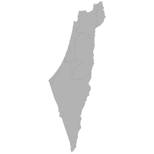 Israel Map Contour Vector Images (over 880)