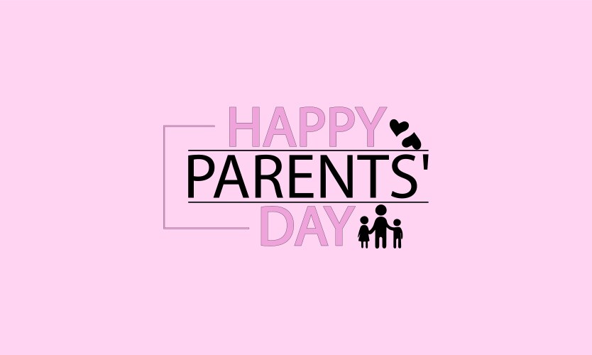 Brighten up parents day with these text Royalty Free Vector
