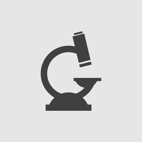 Microscope icon Royalty Free Vector Image - VectorStock