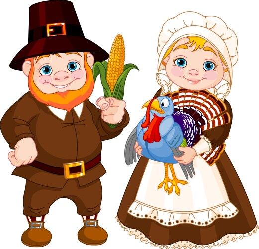 Pilgrim Clip Art Vector Images (over 320)