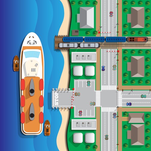 Car Ferry Vector Images (over 2,300)