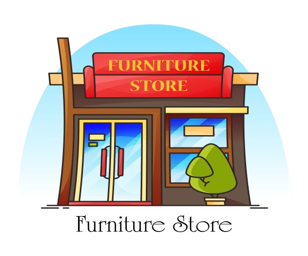 A toy shop Royalty Free Vector Image - VectorStock