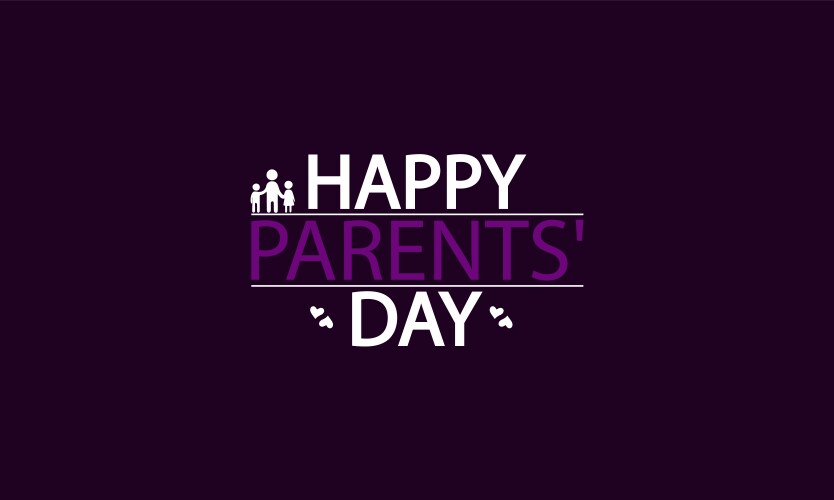 Brighten up parents day with these text Royalty Free Vector