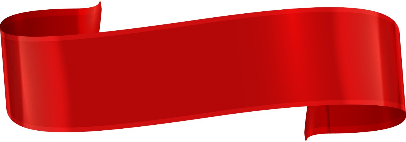 Golden realistic ribbon composition Royalty Free Vector