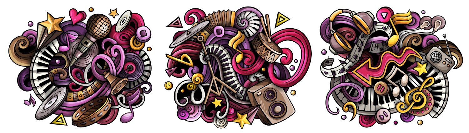 Music Notes Graffiti Vector Images (over 380)