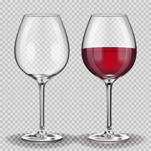 White long blank empty showcase displays Vector Image