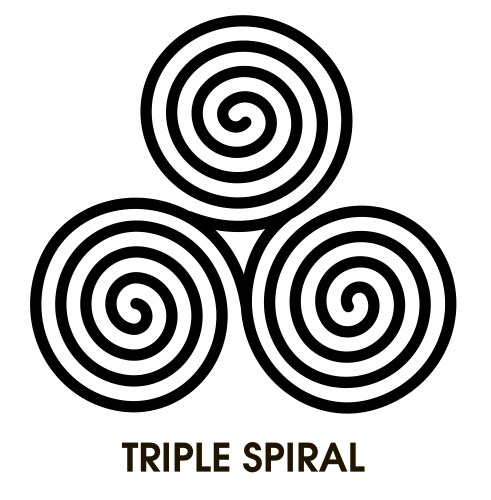 Triskele Triskelion Celtic Vector Images (over 120)