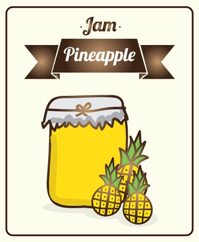 Pineapple Jam Vector Images (over 800)