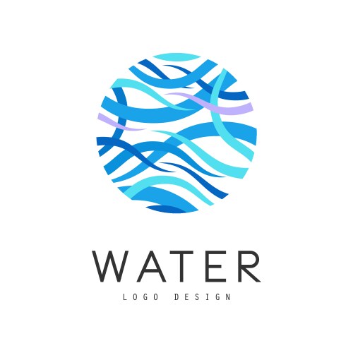 Water wave design background Royalty Free Vector Image