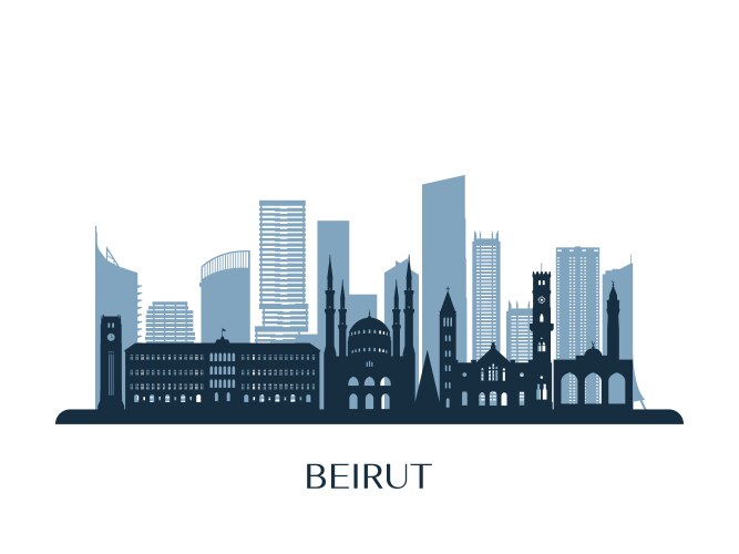 Beirut City Skyline Vector Images (65)