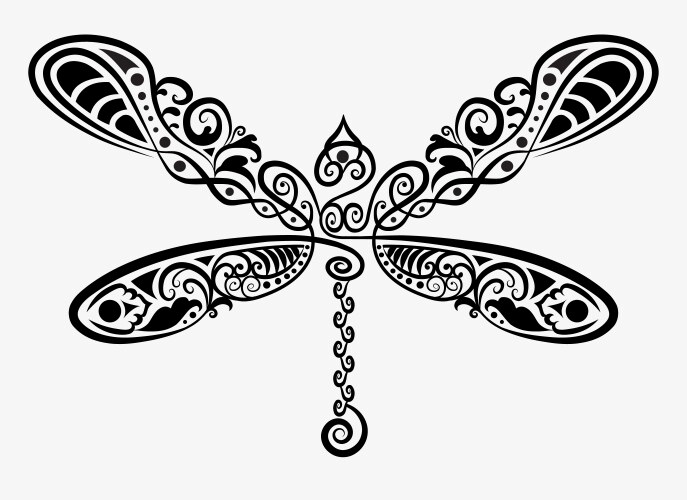 Dragonfly Royalty Free Vector Image - VectorStock