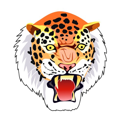 Front Facing Tiger Vector Images (over 420)