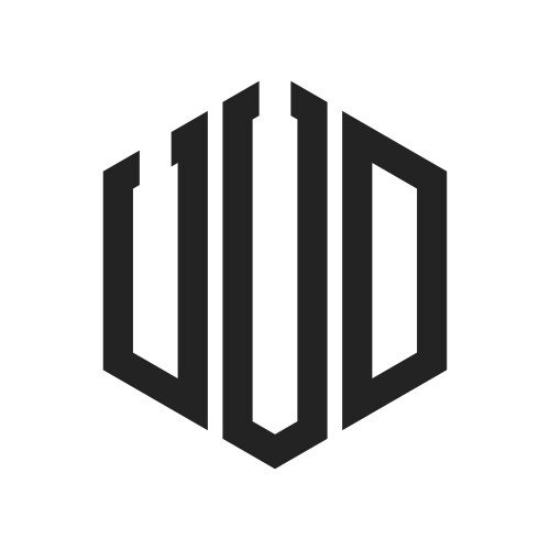 Png logo design initial letter monogram Royalty Free Vector